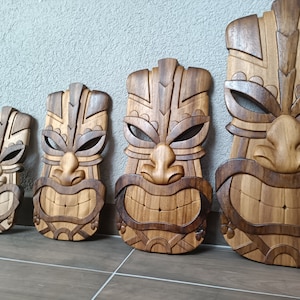 Tiki Mask Bar Decor Free Shipping Tiki Mask Home Decor Tiki Bar Decor ...