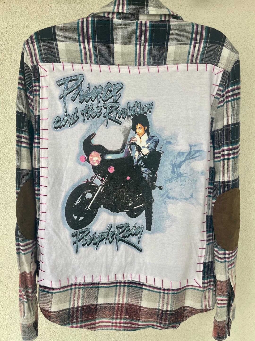 Prince Upcycled Flannel - Etsy