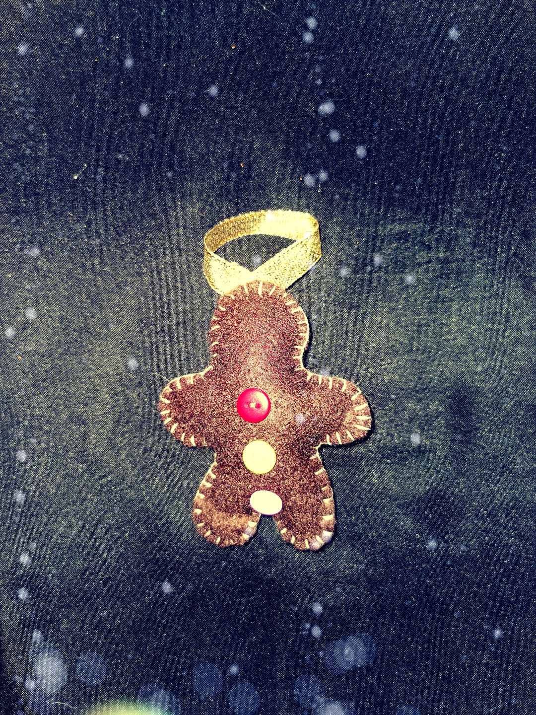 Gingerbread Man Tree Decoration - Etsy