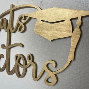 Congrats Doctor Med School Sign Congratulations Medical Achievement ...