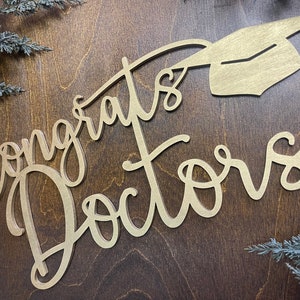 Congrats Doctor Med School Sign Congratulations Medical Achievement ...