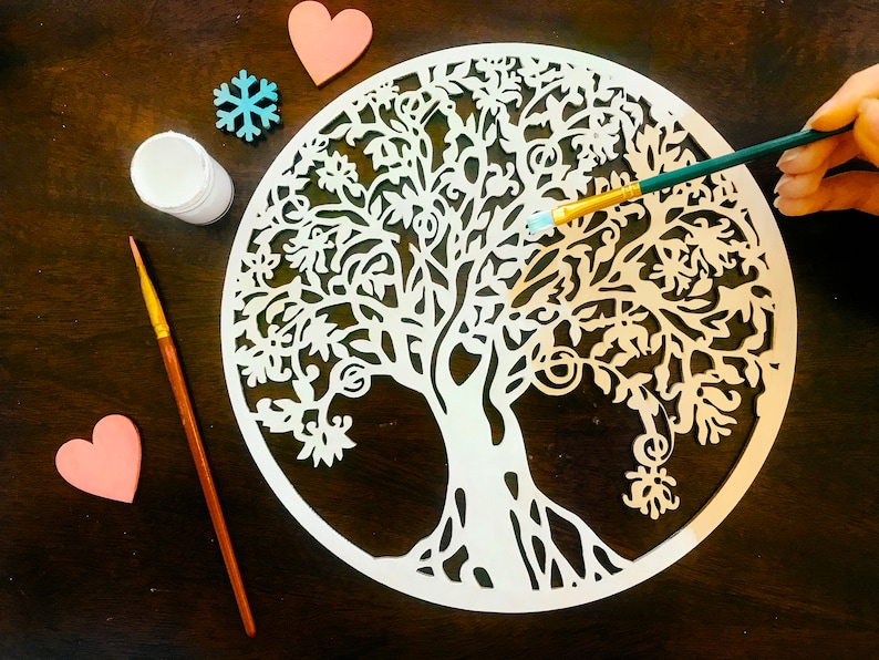 Wall Decor for Home Bedroom Living Room Wood Tree of Life - Etsy