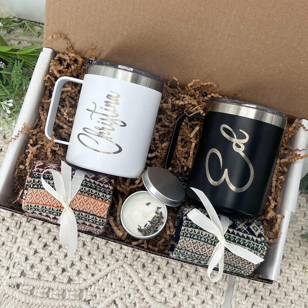 Gift Basket for A Couple Personalized Hygge Gift for Two Happy ...