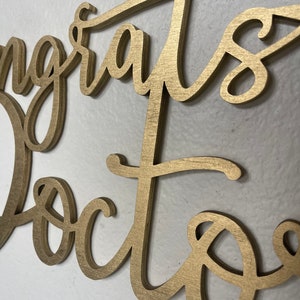 Congrats Doctor Med School Sign Congratulations Medical Achievement ...