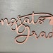Congrats Grad Custom Graduation Sign Custom Congrats Grad Sign - Etsy