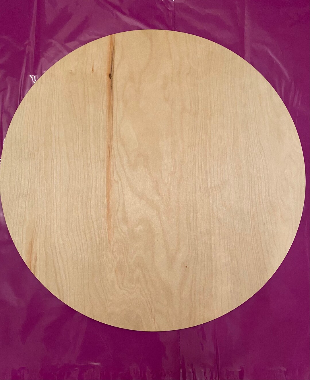 18to 26 Unfinished Wood Laser Cut Circle Round / Ready to Paint / Door ...
