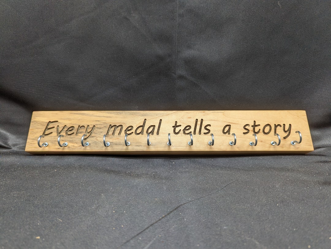 Medal Medal Hanger Handmade Personalised Medals Wooden Gift Gift for ...