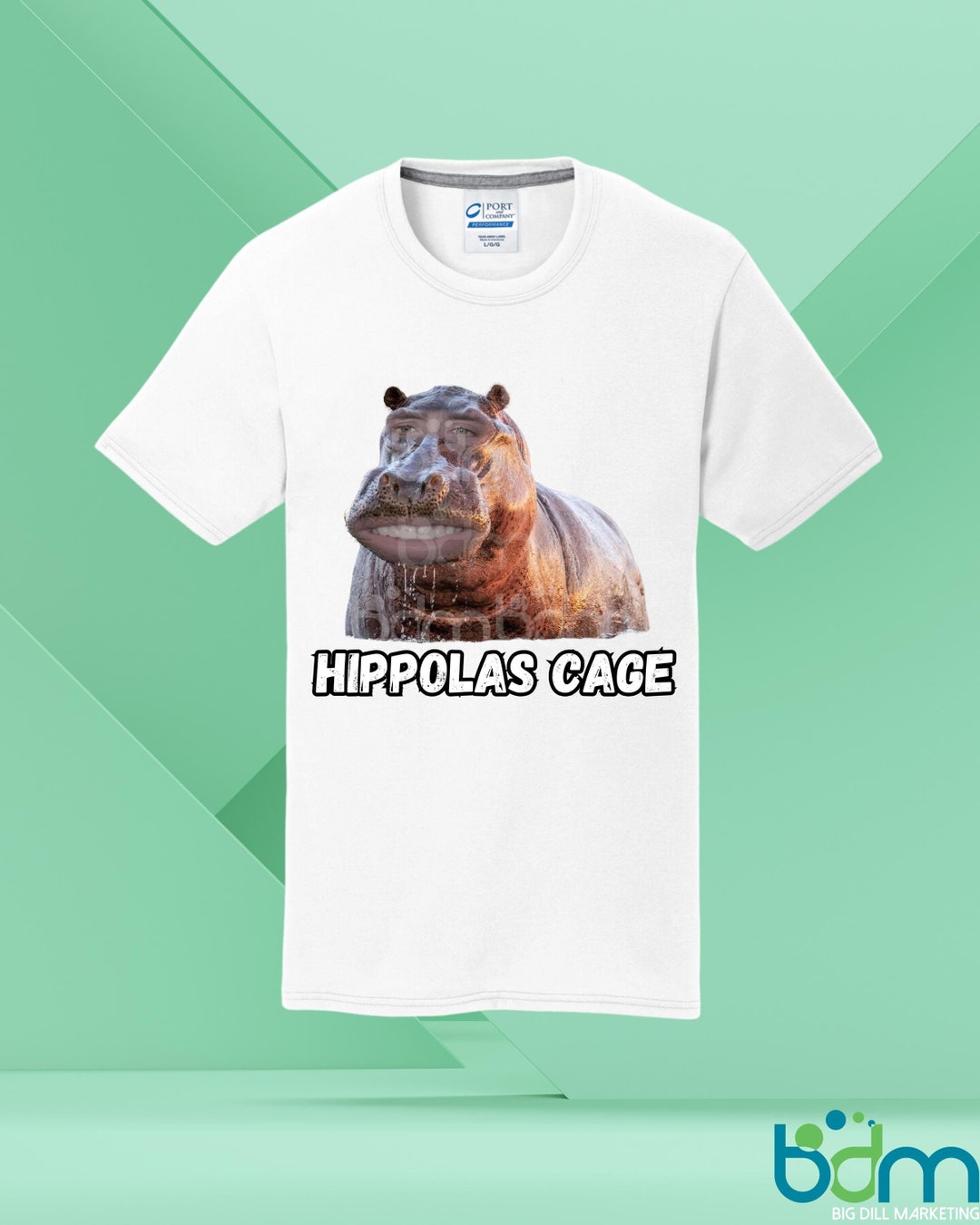 Hippolas Cage T-shirt | Nicolas Cage | Gag Gift | Funny Shirt | Ugly ...