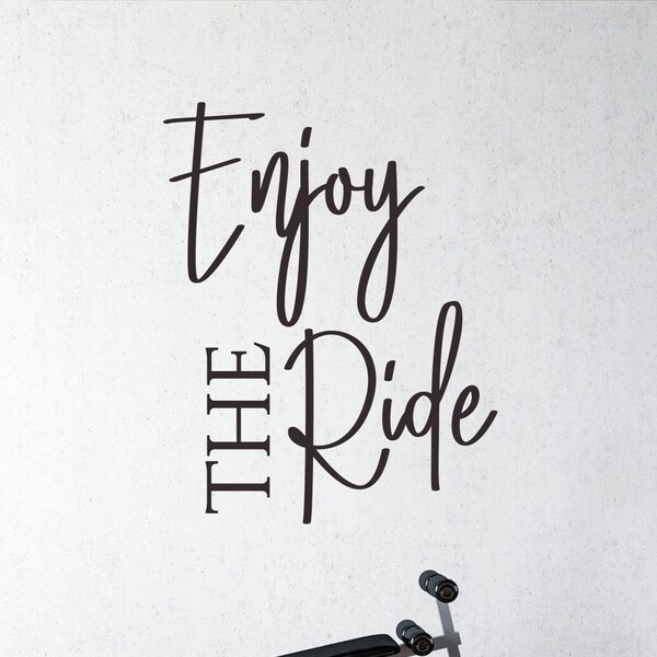Enjoy the Ride - Etsy