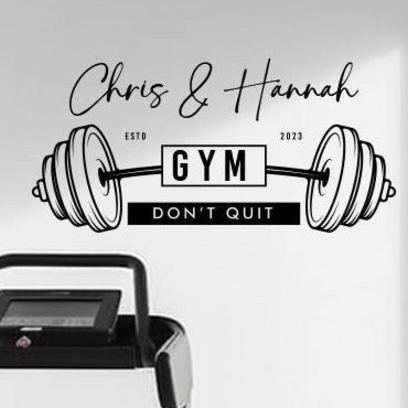 FitnessWallDecals - Etsy