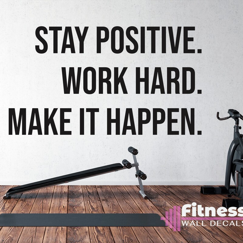 Positive Wall Decal - Etsy