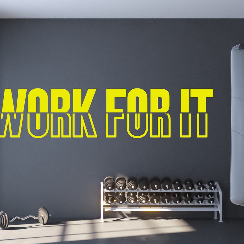 Work Quotes Wall Decal - Etsy