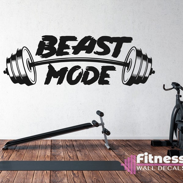 Beast Mode Decal - Etsy