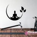 Meditation Wall Decal Wellness Center Decor Health & Well - Etsy