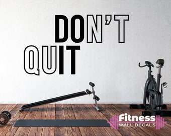 Gym Wall Decal | Etsy