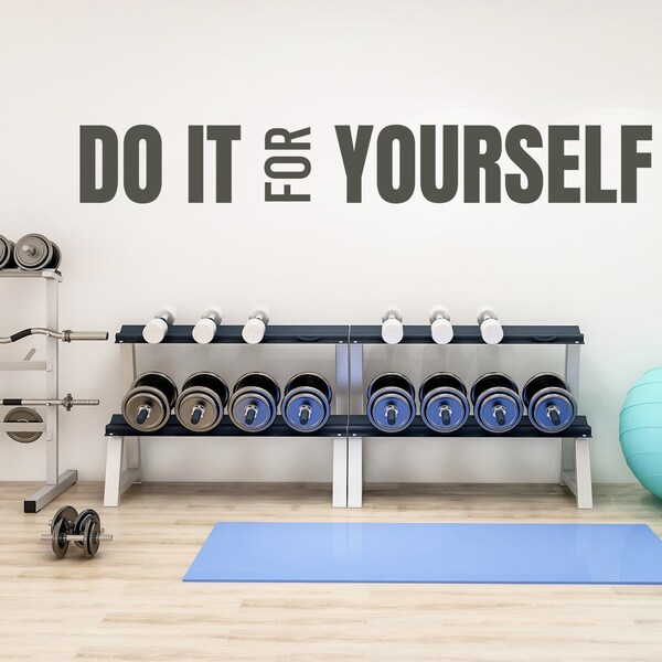 Gym Wall Decal - Etsy
