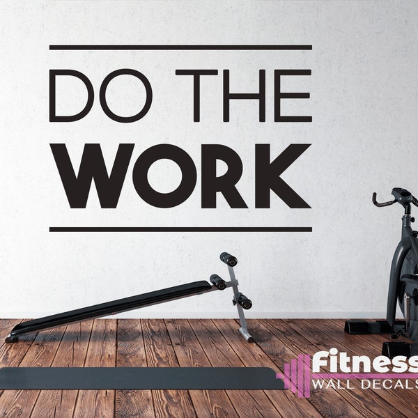 Work Wall Decal - Etsy