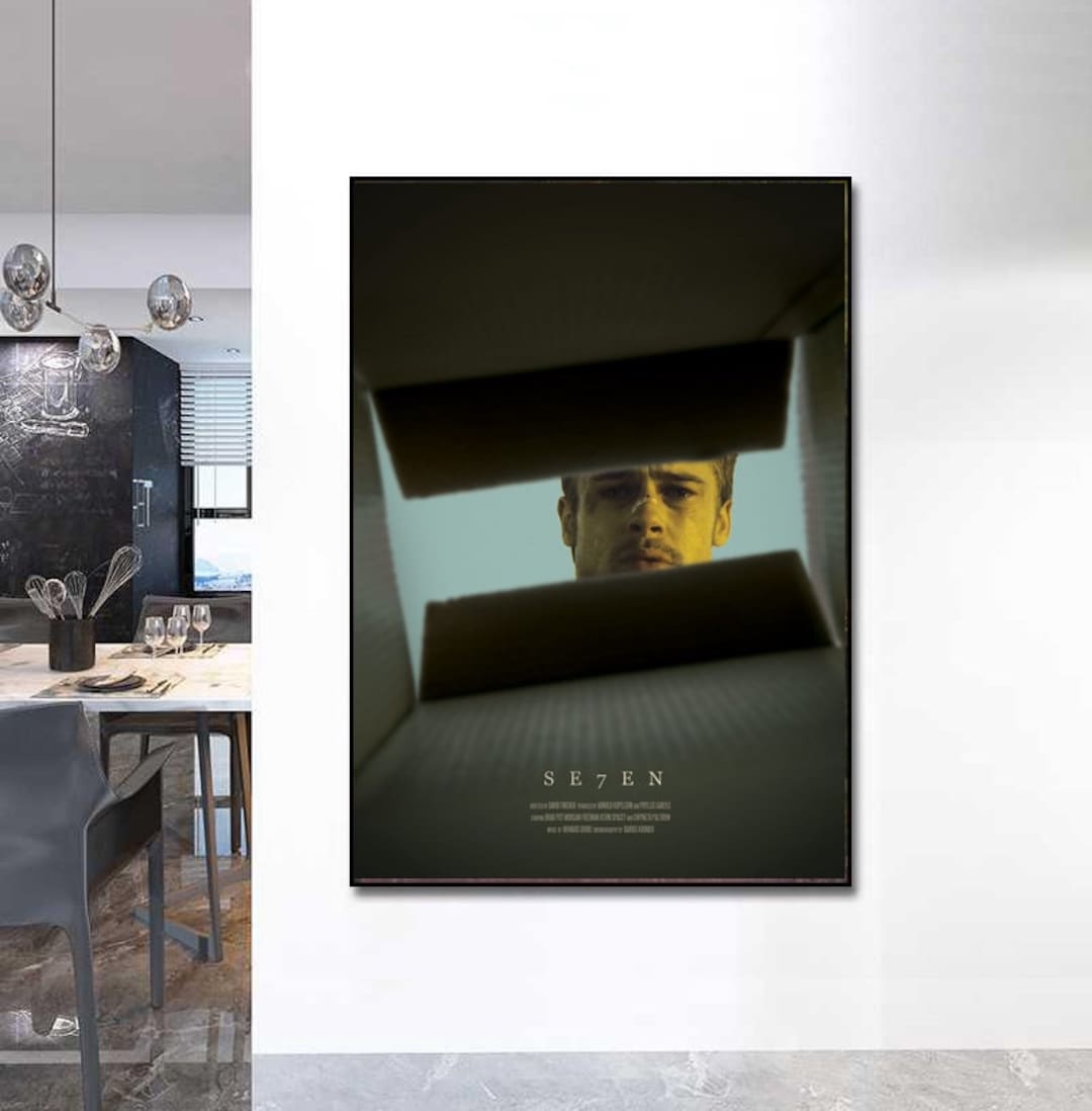 Se7en Poster Poster Canvas Poster Art Wall No Frame - Etsy