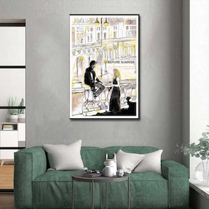 Before Sunrise Poster Canvas Poster Art Wall No Frame - Etsy
