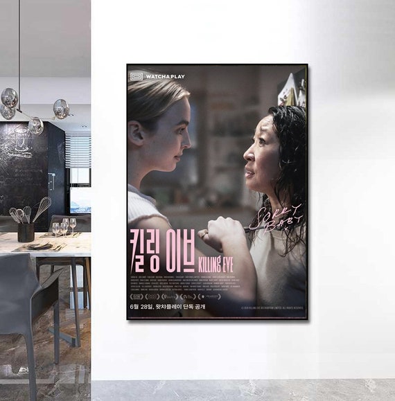 Killing Eve Poster Canvas Poster Art Wall No Frame | Etsy