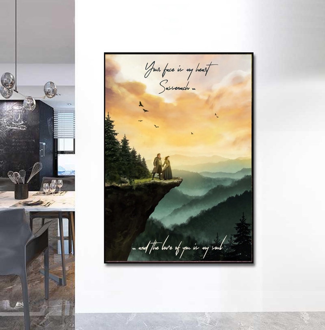Outlander Poster Canvas Poster Art Wall No Frame - Etsy