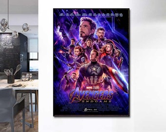 Autograph Signed Avengers Endgame Poster COA - Etsy