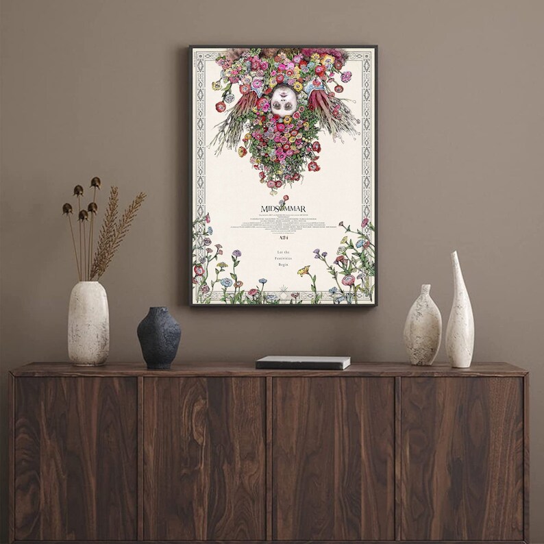 Midsommar Poster Canvas Poster Art Wall No Frame - Etsy