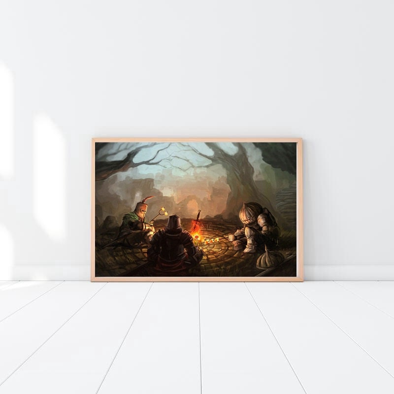 Dark Souls Mural - Etsy