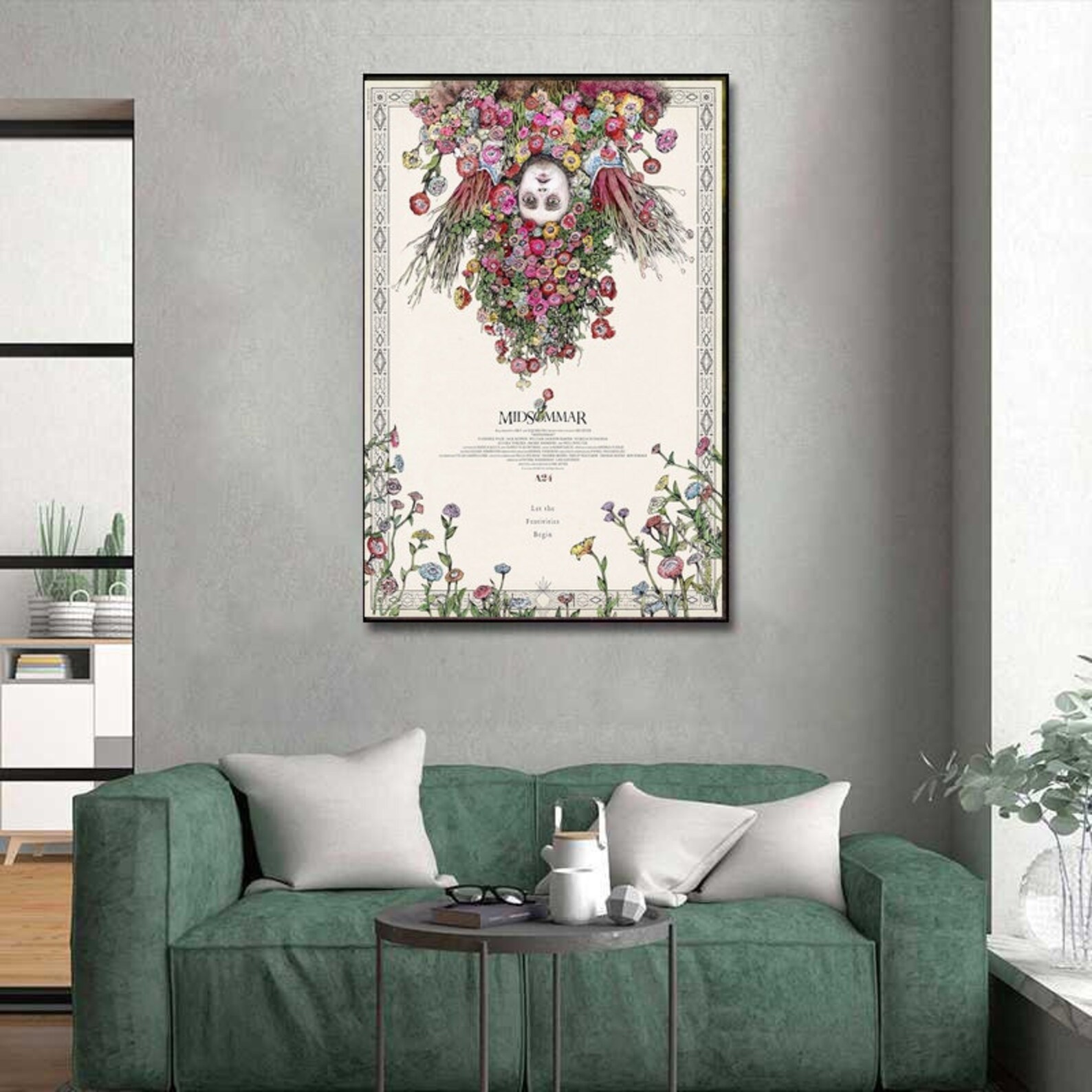 Midsommar Poster Canvas Poster Art Wall No Frame - Etsy
