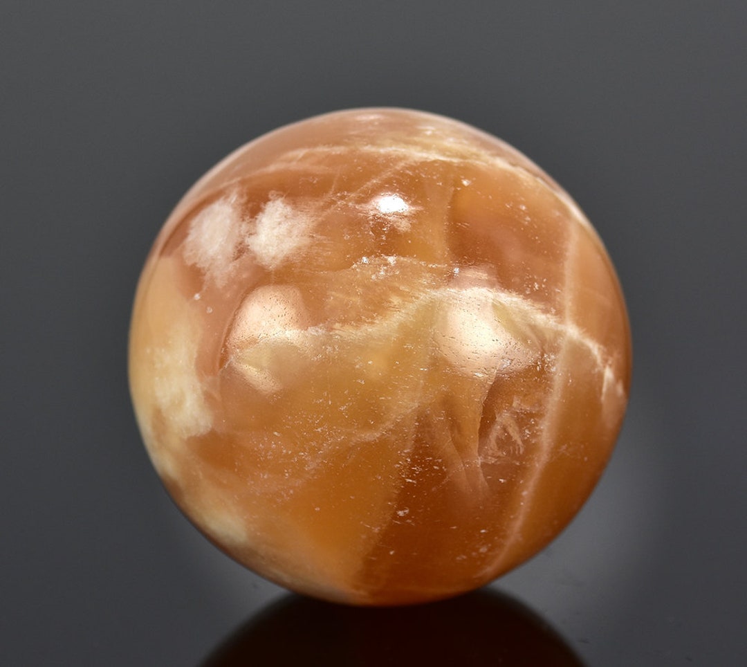 162 Gram Beautiful Honey Calcite Sphere Farm Pakistan - Etsy