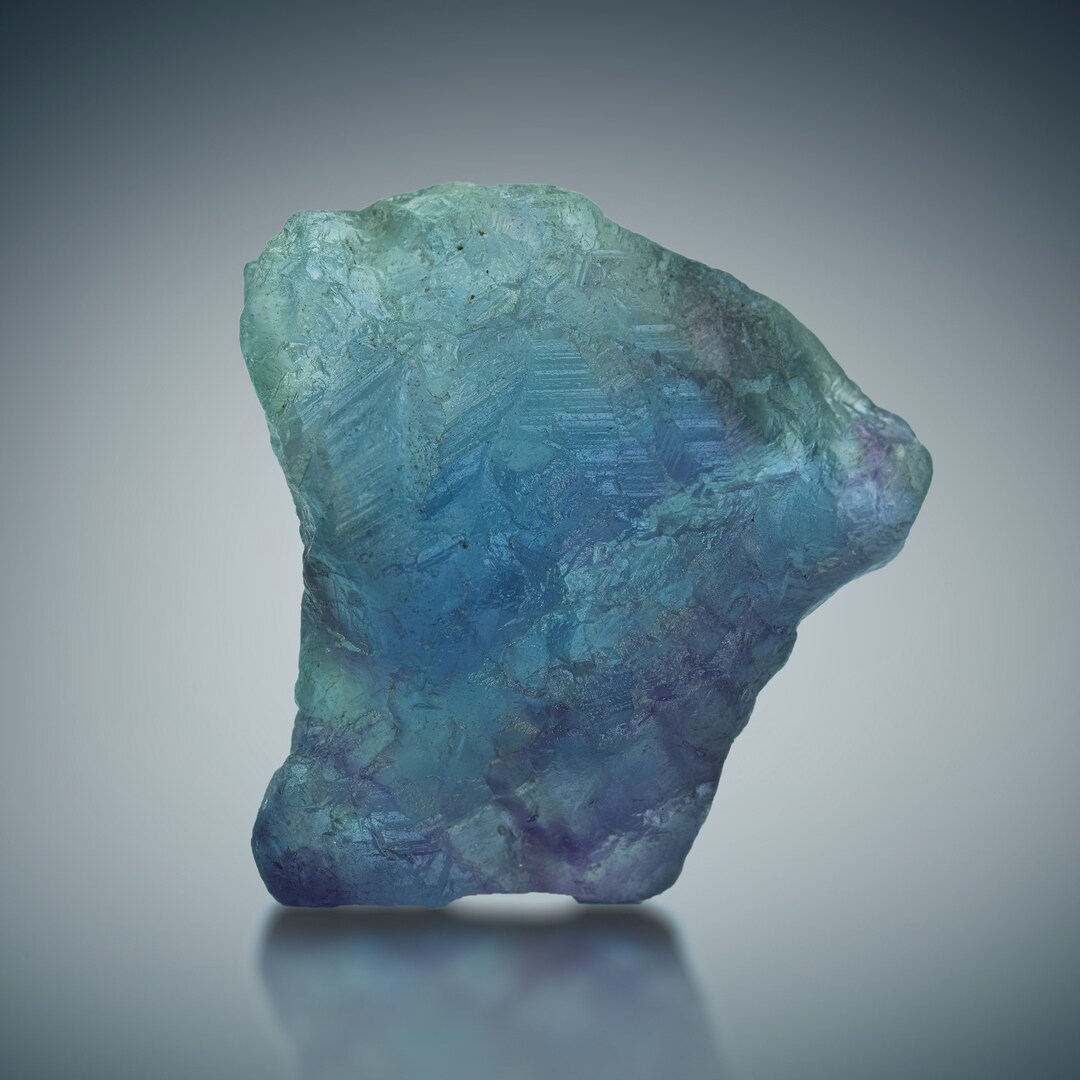 18 Gram Natural Beautiful Gemmy Multi-color Fluorite Crystal From ...