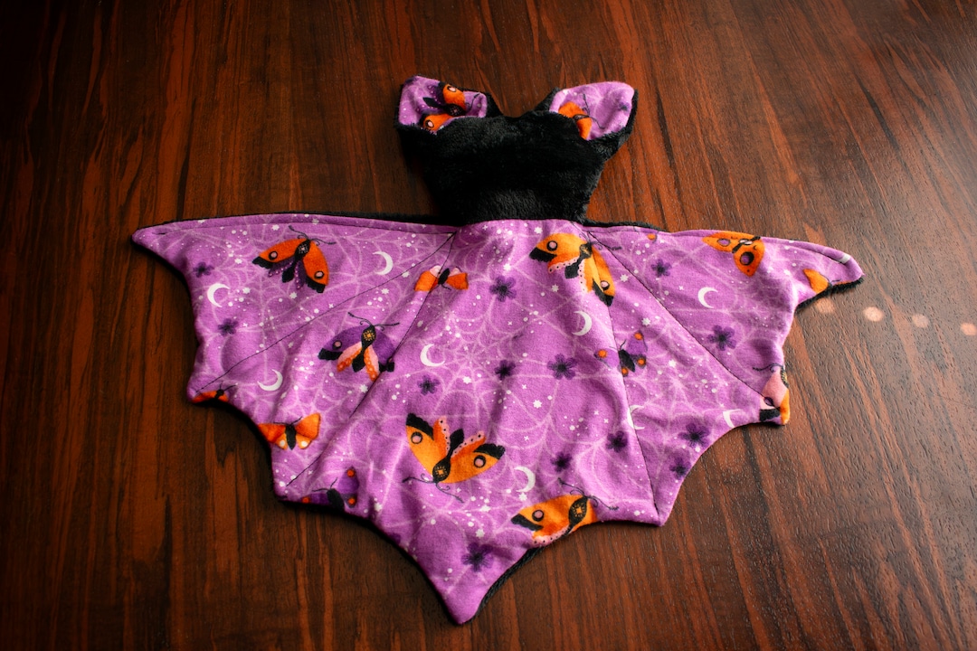 Baby Bat Lovey, Moths and Webs Pattern - Etsy