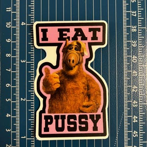 Alf, Quality Laminate Vinyl, Die Cut, Decal - Etsy