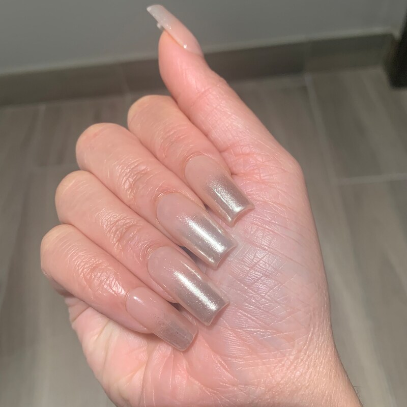 Negative Space Nails - Etsy