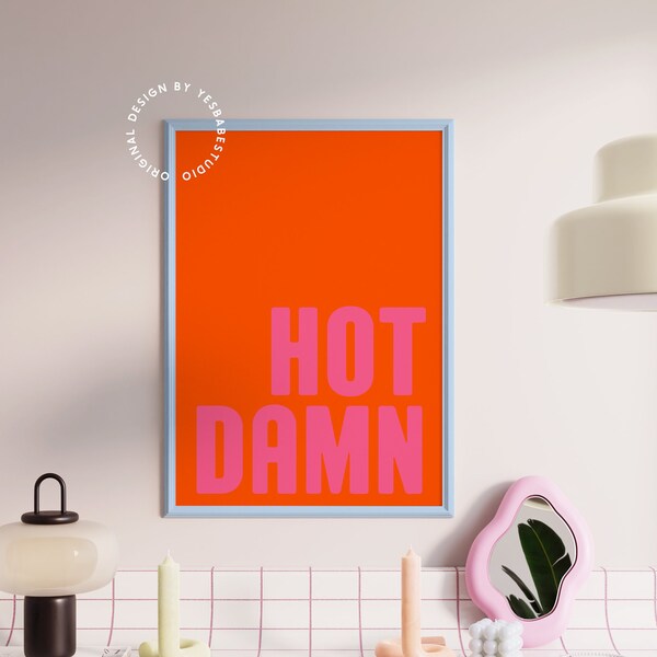 Hot Damn - Etsy