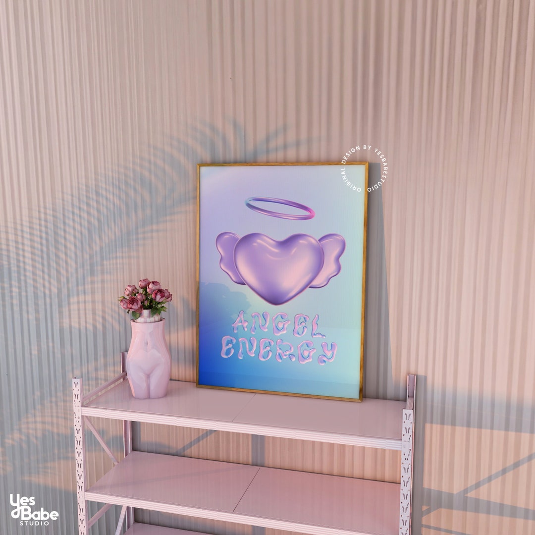 Y2k Room Decor, Aura Poster, Y2k Art Print, Room Decor Aesthetic Y2k ...