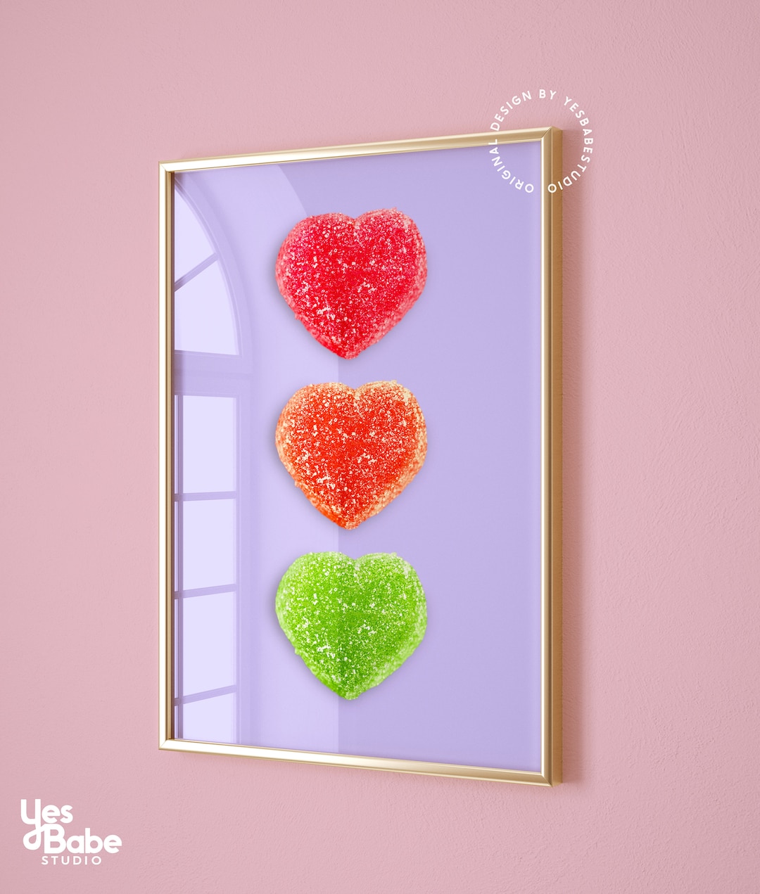 Candy Wall Art, Candy Themed Decor, Coloruful Kitchen Art, Maximalist ...