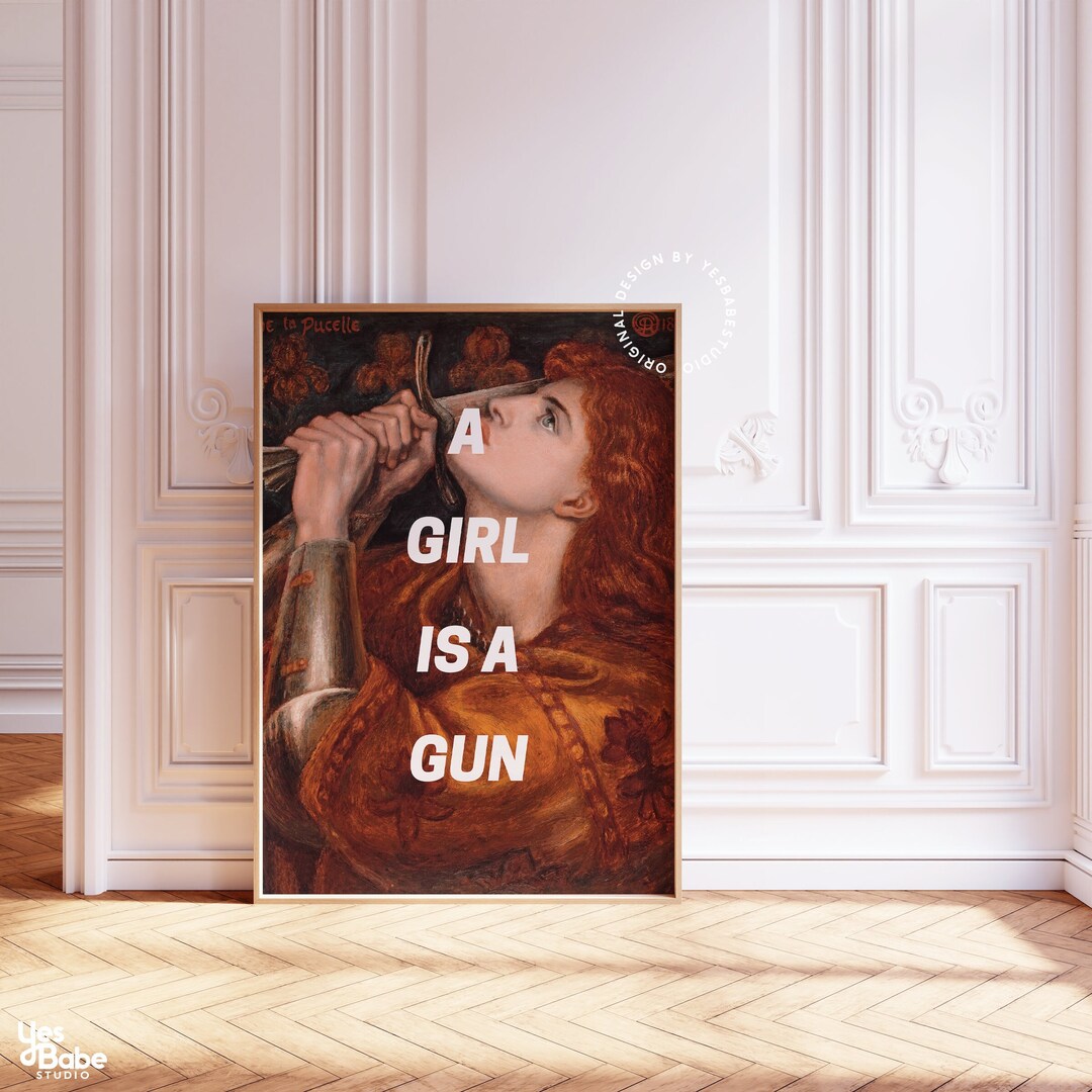 Feminist Wall Art, Altered Art Print, Maximalist Wall Art, Baroque Art ...