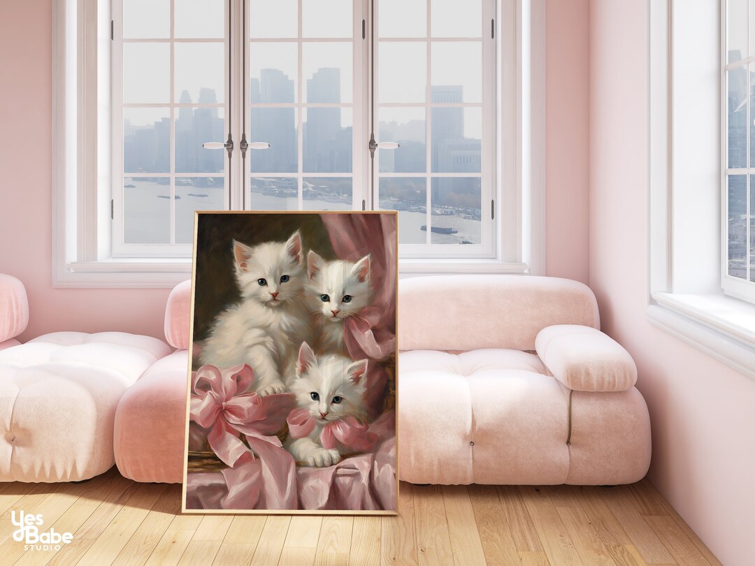 Coquette Wall Art, Balletcore, Coquette Room Decor, Rococo Art, Light ...