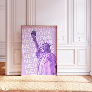 New York Poster, Nyc Poster, New York City Gifts, Maximalist Wall Art ...