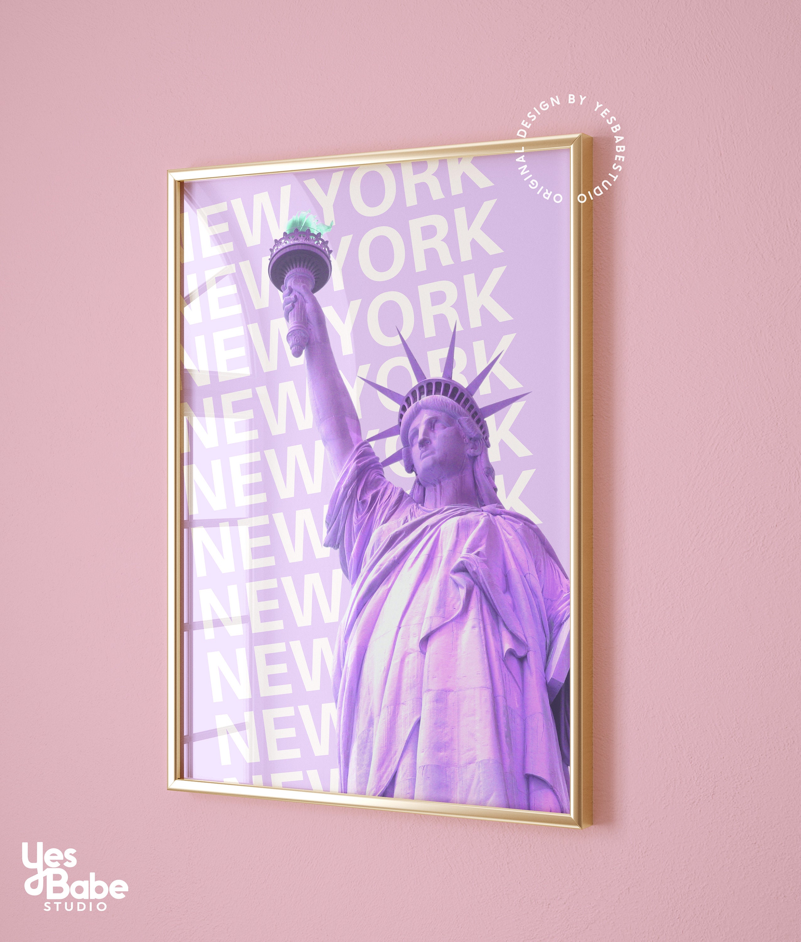 New York Poster, Nyc Poster, New York City Gifts, Maximalist Wall Art ...
