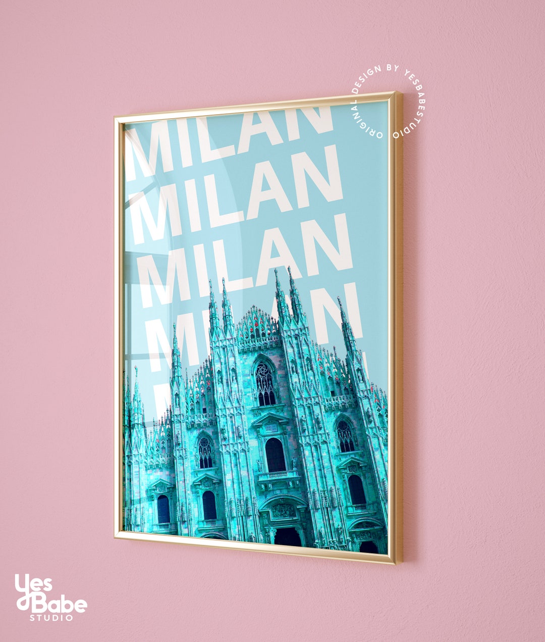 Milan Poster, Milan Travel Poster, City Tourism Poster, Italy Wall Art ...