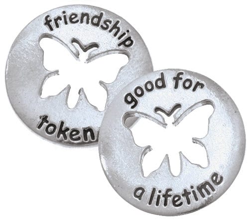 Pewter Keepsake Token - Friendship Token (good for a Lifetime) - Etsy UK