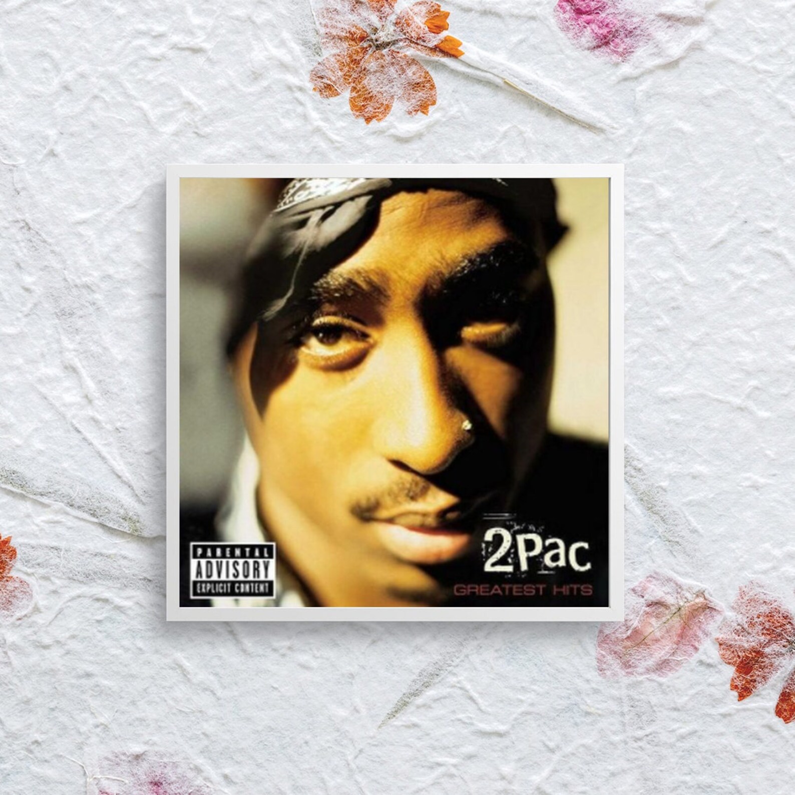 Greatest Hits 2pac Tupac Shakur Album Canvas Poster Wall Art | Etsy