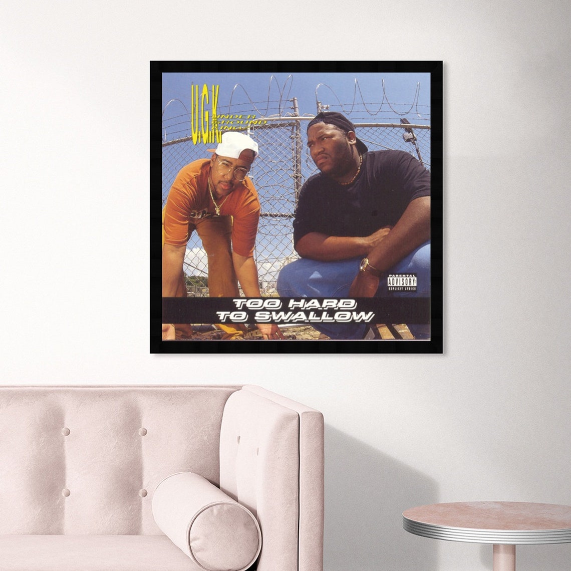 UGK Album Canvas PosterUGK Album Cover Wall Art Painting For | Etsy