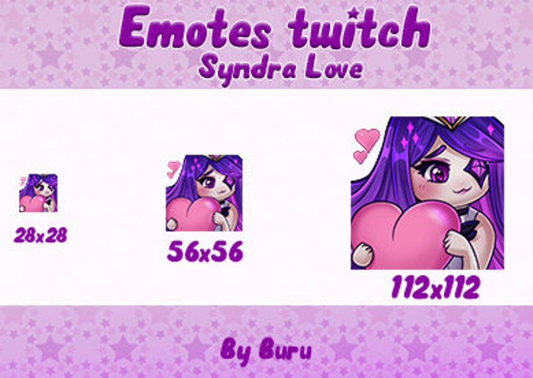 Emote Syndra Love - Etsy