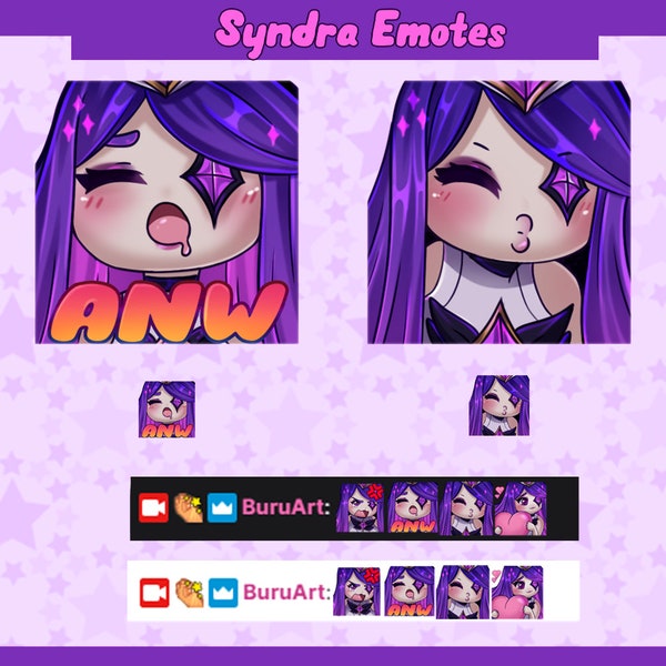 Lol Twitch Emotes Syndra - Etsy