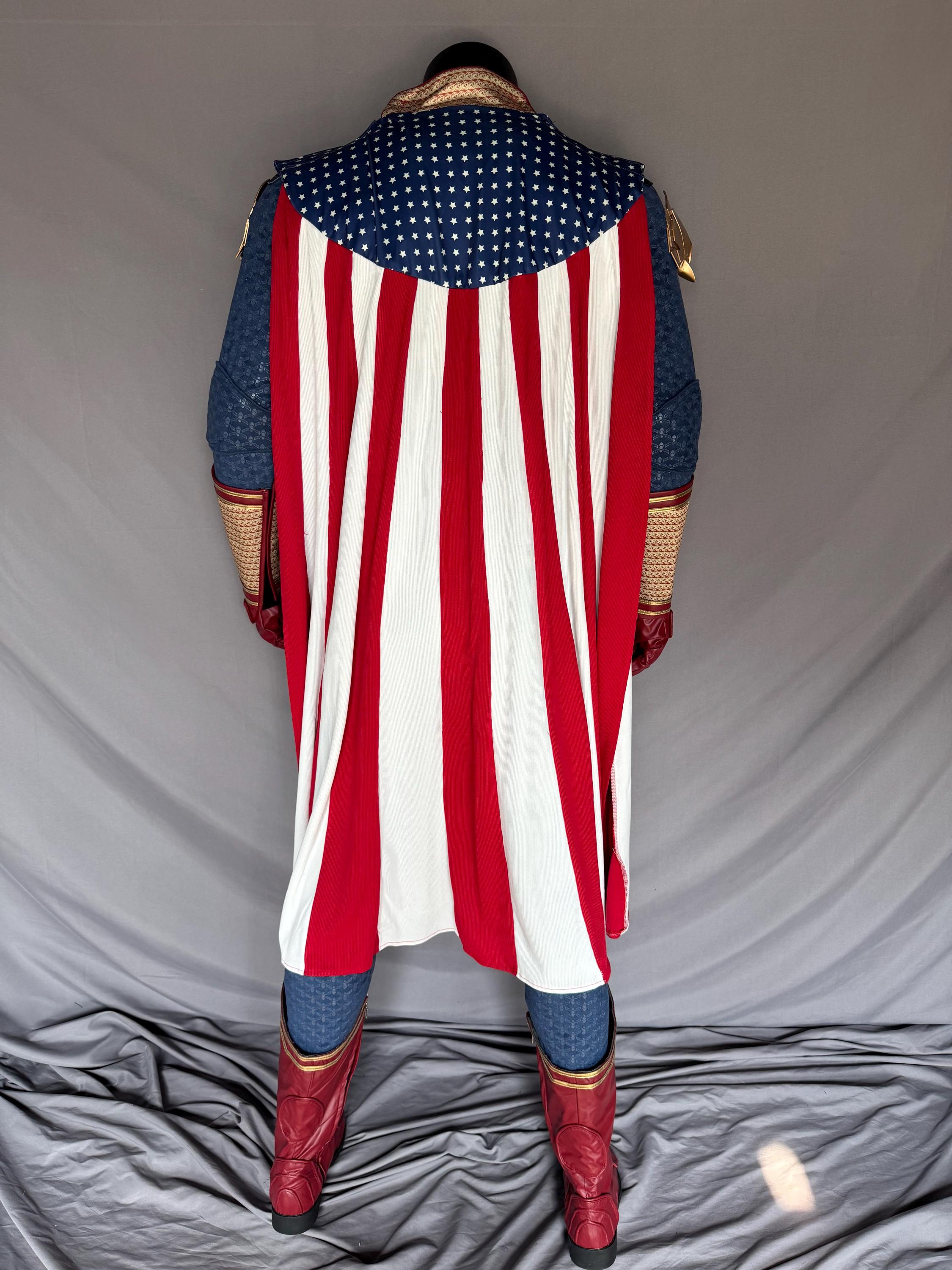 Homelander Costume Cosplay Suit With Cloak - Etsy