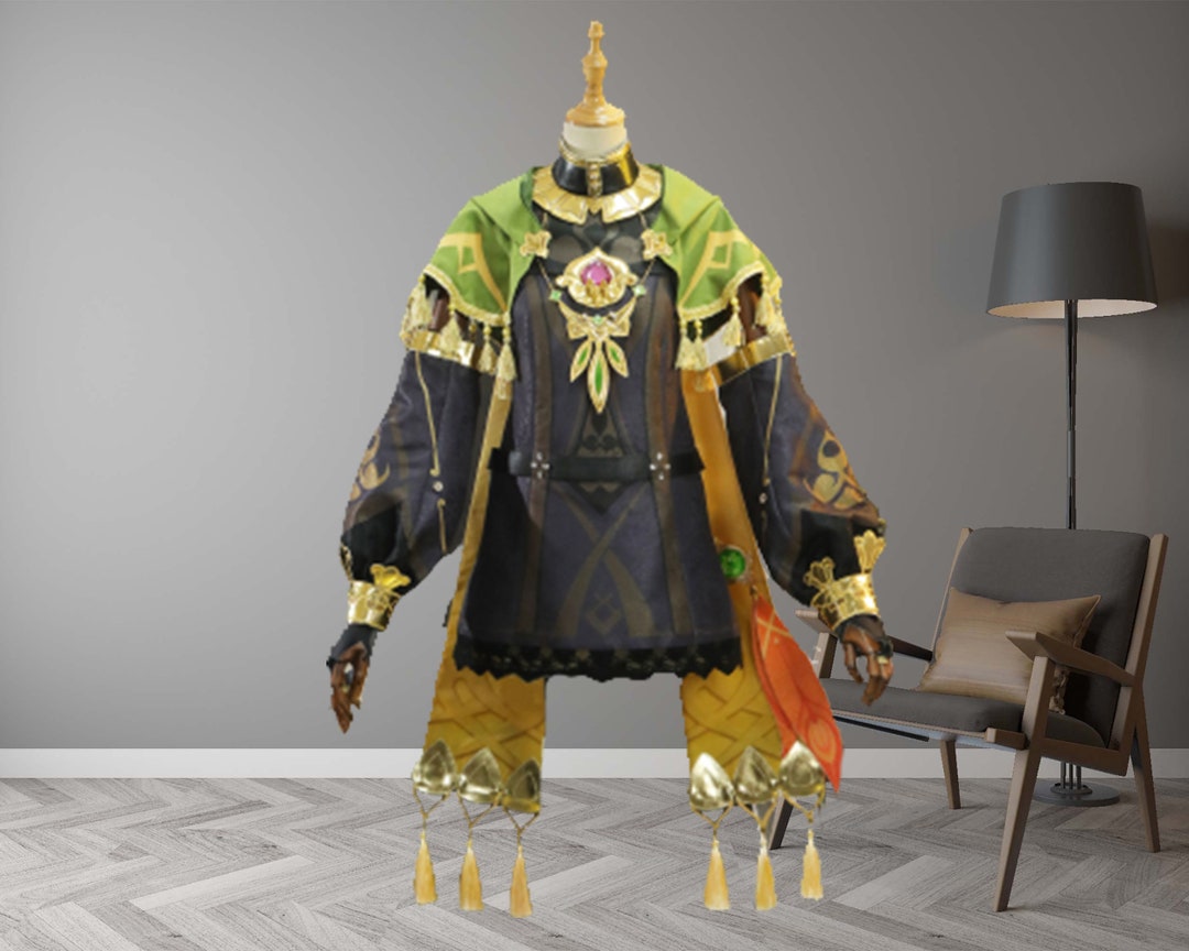 Genshin Impact Collei Costume Cosplay Suit Wig Outfit - Etsy