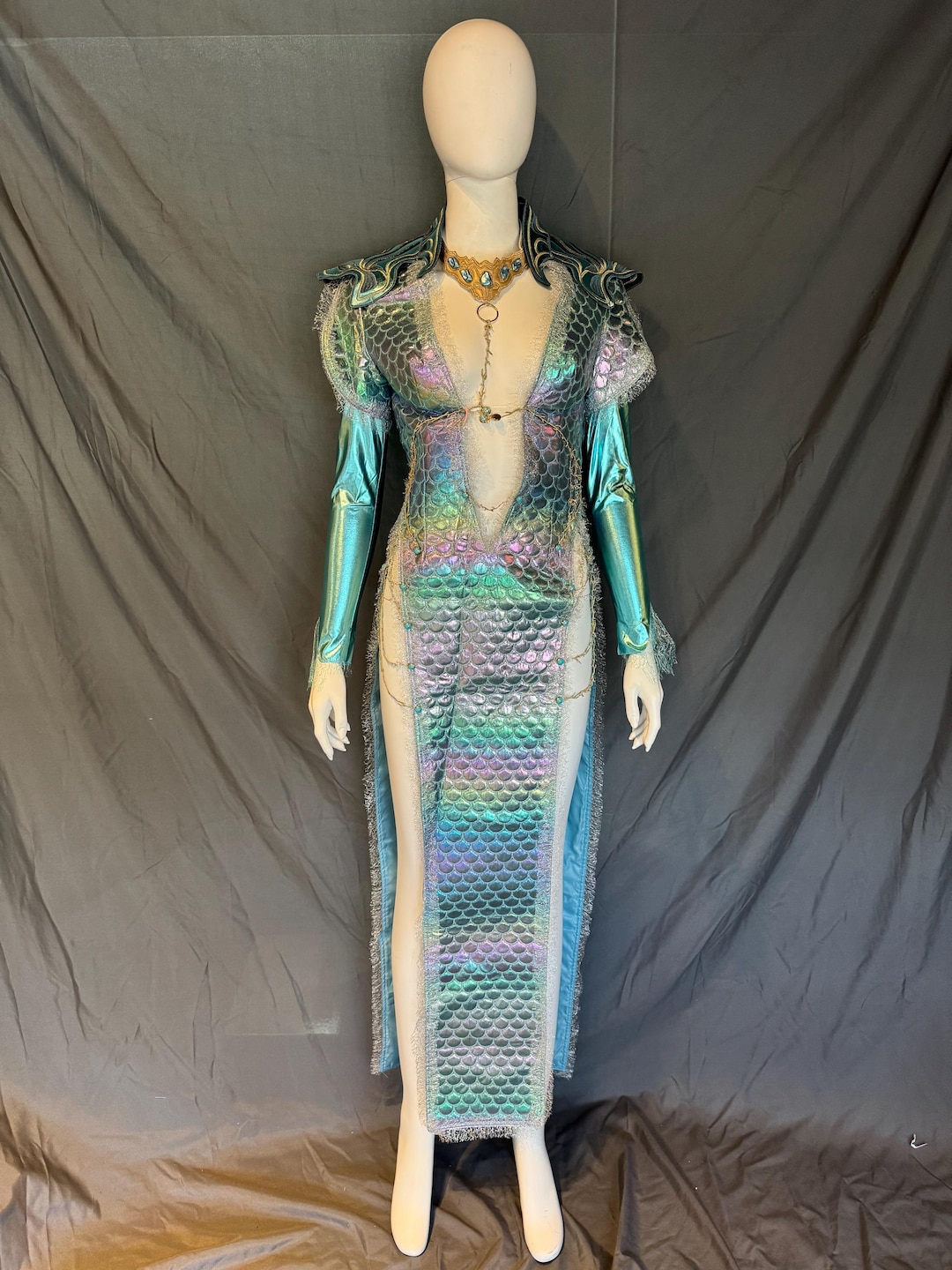 Baldur's Gate 3 Wavemother's Robe Costume Cosplay Suit - Etsy